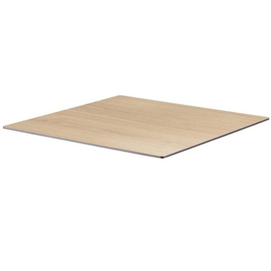 Plateau de table stratifié 60 cm chêne naturel Opera - Oviala ...