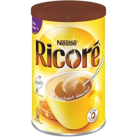LOT DE 12 - RICORE : Café à la chicorée soluble 260 g - Cdiscount Au ...