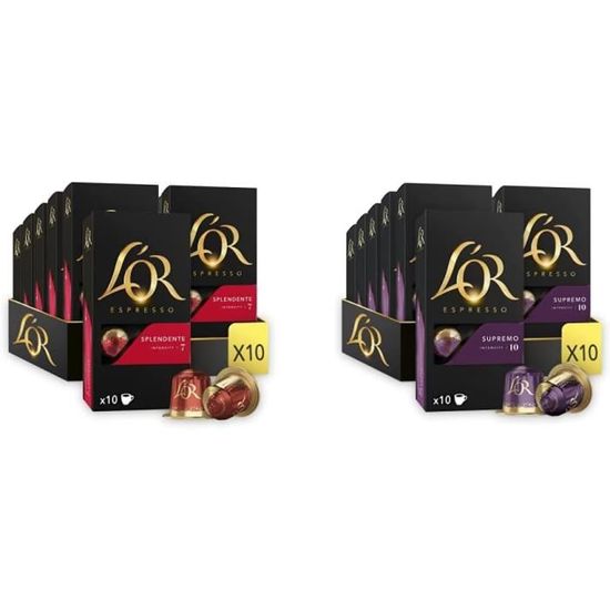 Café Espresso - Splendente - Intensité 7 - Saveur Confiture D'Agrumes ...