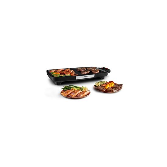 Plancha électrique - Tefal - Booster CB641810 - 2200W - 2 zones de ...