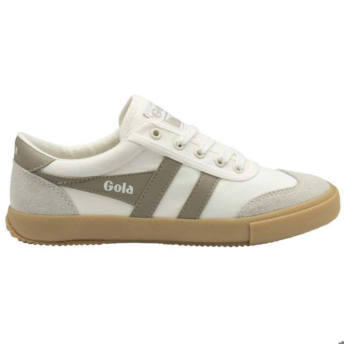 Baskets femme Gola Badminton off white/feather gry/gum - Cdiscount ...