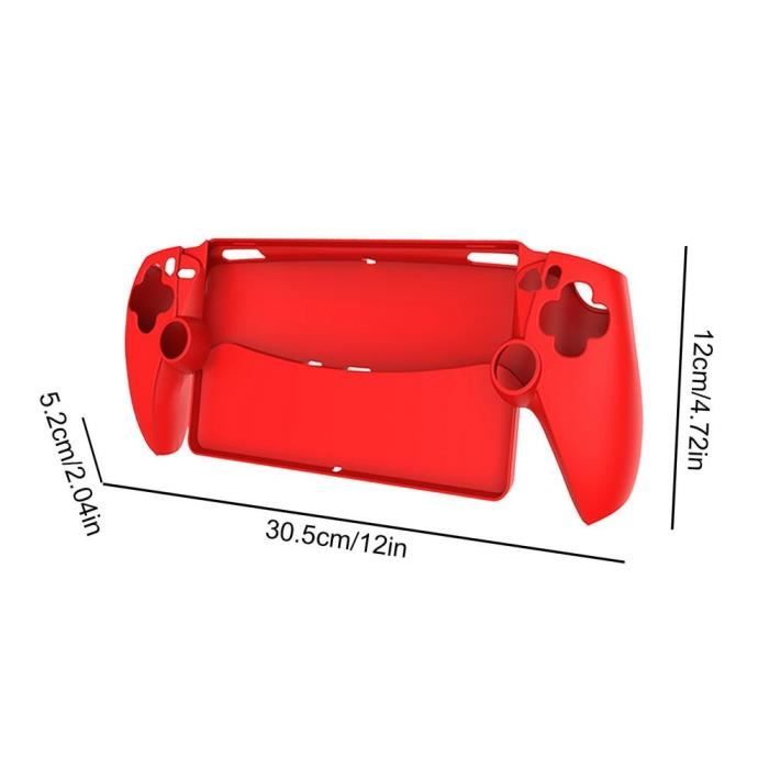 Rouge - Sac de rangement en silicone anti-transpiration pour console de ...