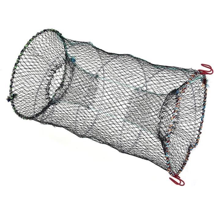 Filet de Pêche Écrevisse Pliable Portable Appât Piège à Poisson ...