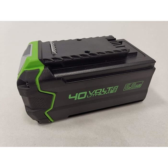 Batterie GREENWORKS 40V 6,0Ah lithium-ion - G40B6 - Cdiscount Auto