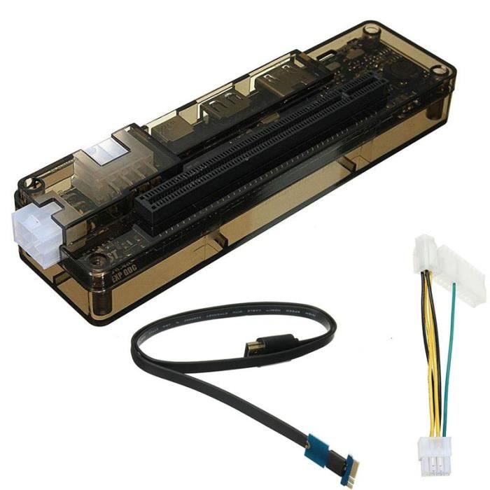 Hub USB,Station d'accueil pour carte vidéo externe indépendante,V8.0 ...