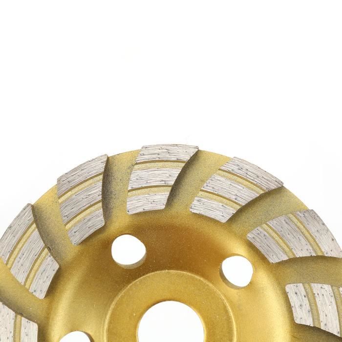 Disque de Coupe de Meule Segment Meule 125*22.2mm Bol Forme Diamant ...