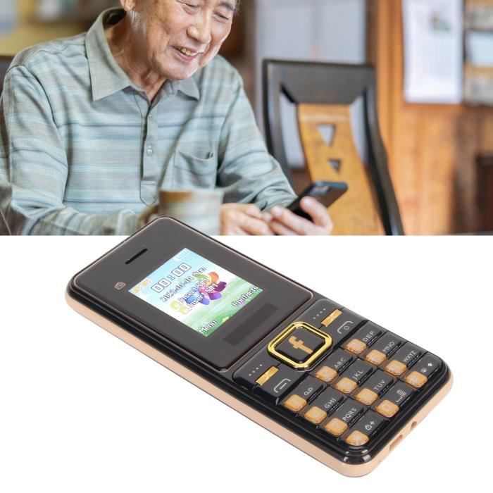 HURRISE Téléphone portable à gros boutons Téléphone portable senior ...