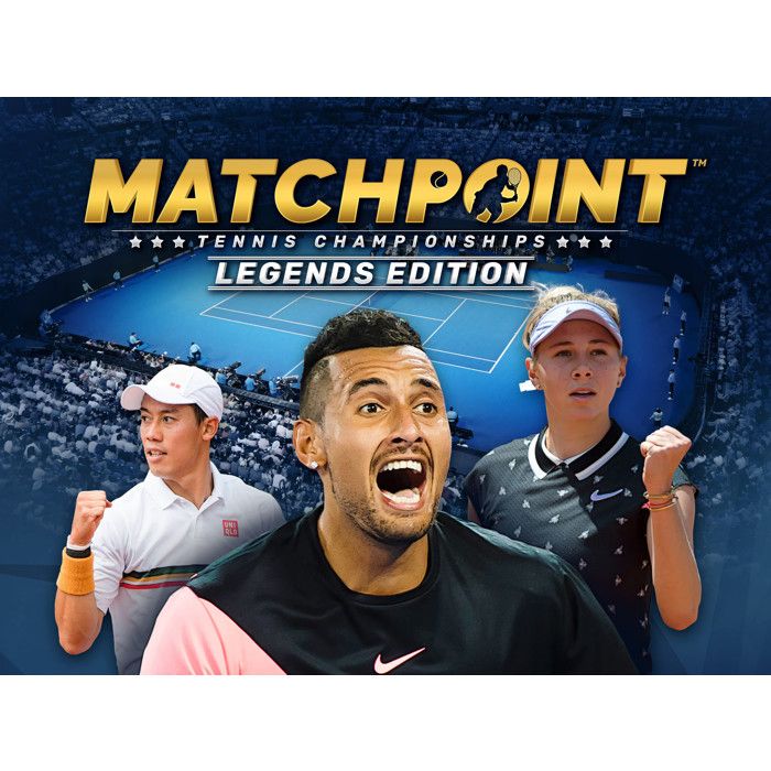 Jeu vidéo - MATCHPOINT - Tennis Championships - Legends Edition - PS4 ...