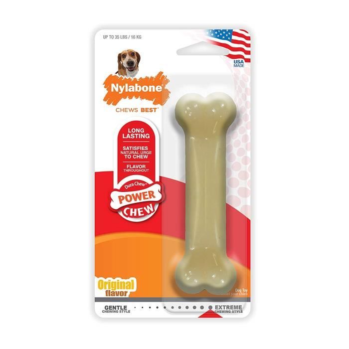 Nylabone Dura Chew Os Original pour Chien Wolf - NW103P - Cdiscount ...