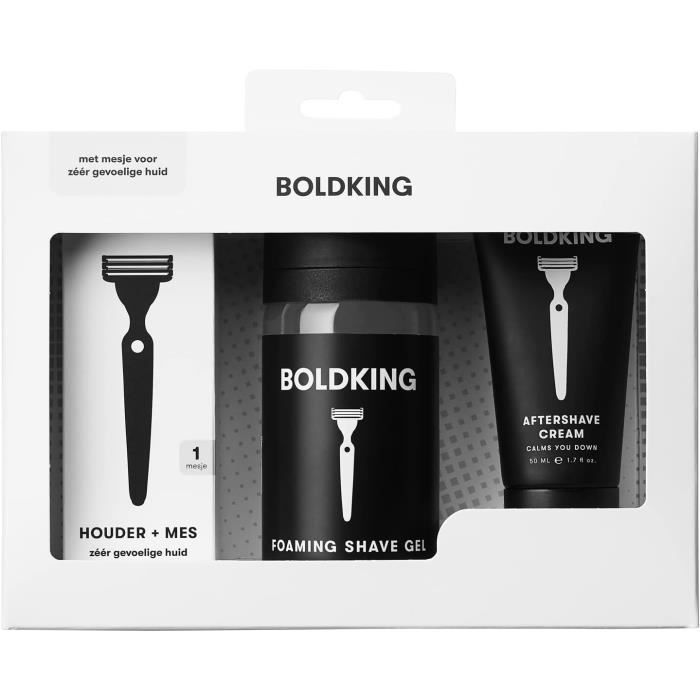 Set De Rasage 3-En-1 Pour Hommes - Peau Très Sensible - 3 Pièces[J480 ...