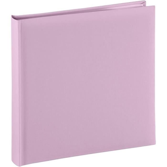 Hama Album Photo "Fine Art" (format 30 x 30 cm, 80 pages blanches, sans spirale) Lilas204 ...