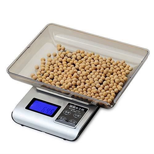 Balance De Cuisine Électronique Numérique Portable, 3000 G X 0,1 G ...