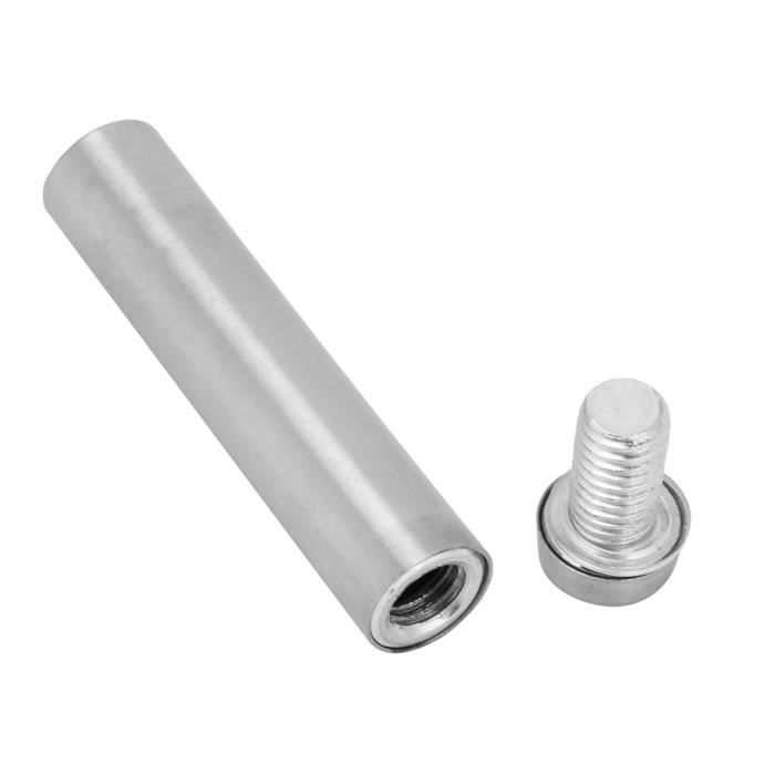 Support entretoise en verre - YOSOO - 60 mm - Acier inoxydable ...