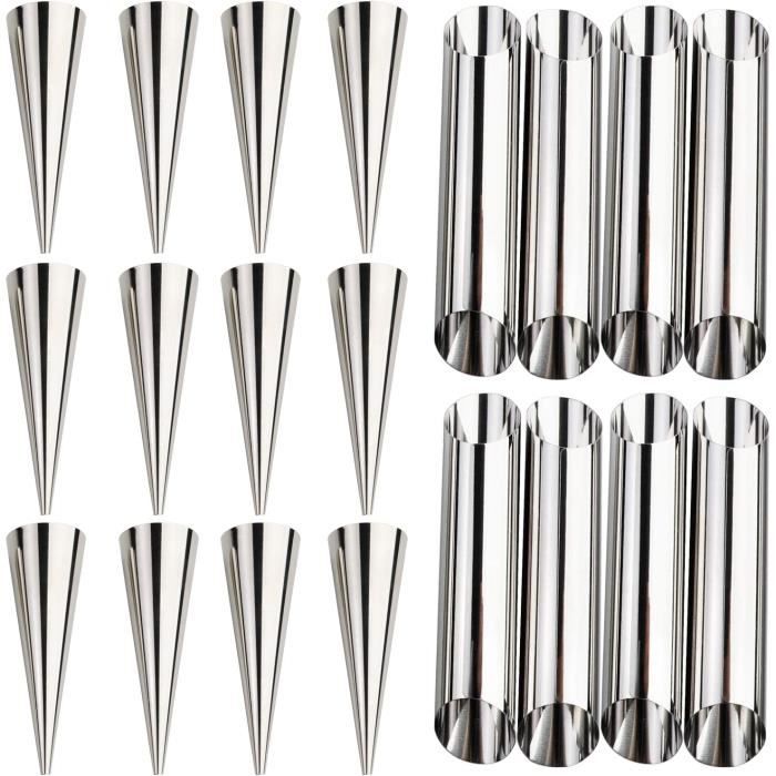 Moule à caramel - YSTP - Tubulaire conique - Acier inoxydable 430 - 20 ...