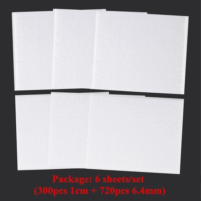 Velcro collant,10x2mm 6.4x2mm--Double Face Adhésif En Mousse 3d Pour ...