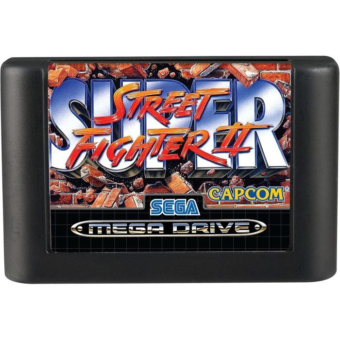 Figurine de collection Street Fighter II Console Heroes Sega Mega Drive ...