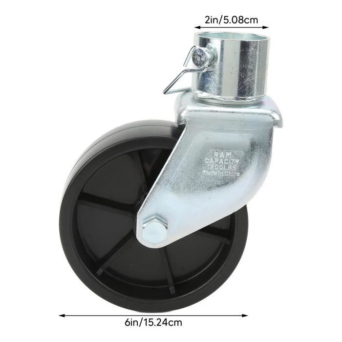 Remorque Jack Roue Pivotante 6In Remorque Swirl Jack Caster Wheel 1200 ...