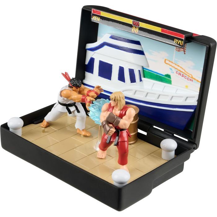 Figurine de collection Street Fighter II Console Heroes Sega Mega Drive ...