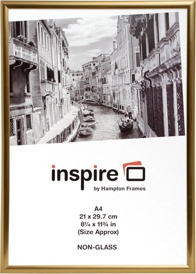 Affiche Certificat Cadre Cadre Photo Plexi Doré A4 (21x30cm) BLR2130GLD ...