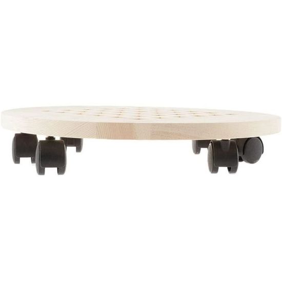 Plateau Roulant Plateau Mobile En Bois Plante Caddy Base Maison Outils ...