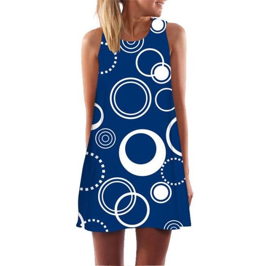 Robe Femme - Mini d'été à - FR23ON6 Lyq_2160 - Cdiscount Prêt-à-Porter