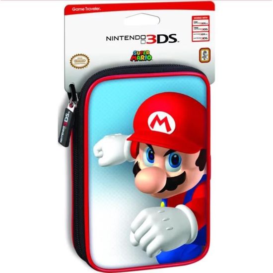 Sacoche officielle mario bros character nintendo 3ds / xl / new / dsi ...