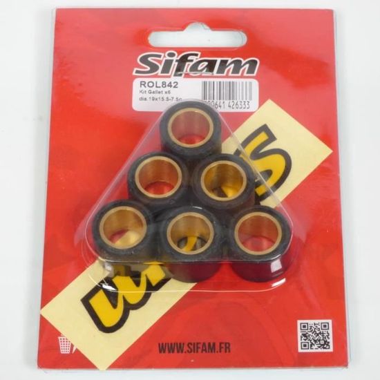 Galet rouleau de variateur Sifam pour Scooter Piaggio 50 Zip 2T 2008 à ...