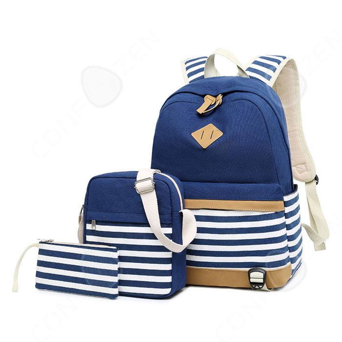 Cartable 3 en 1 multifonctionnel et imperméable avec sac à bandoulière ...
