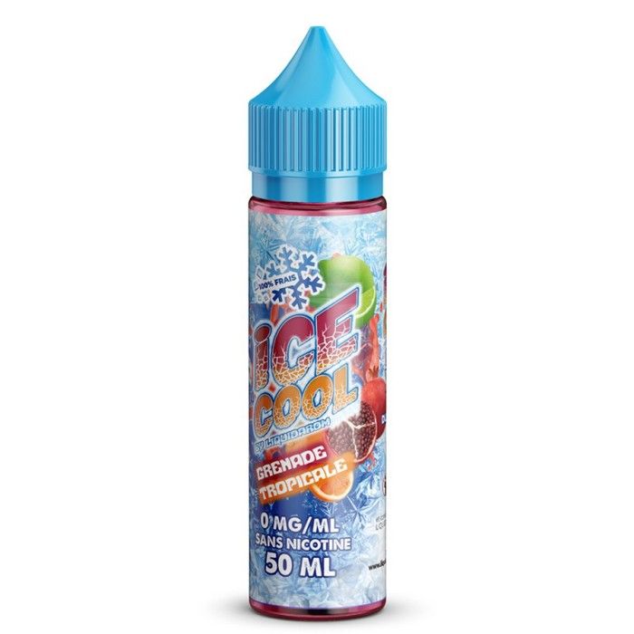 Ice cool Grenade Tropicale 200ml avec 8 boosters de nicotine soit 06mg ...