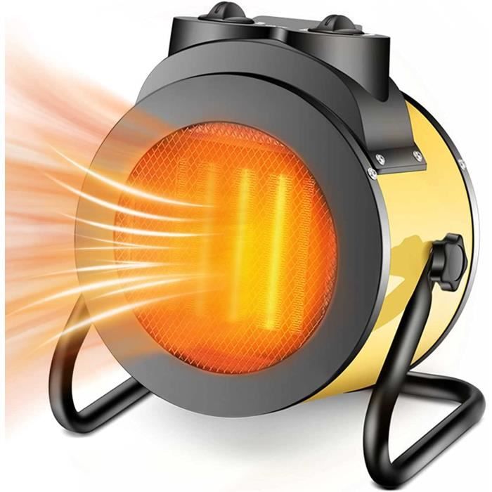 LI-Chauffage d'Appoint 2000W, Radiateur Electrique avec 3 Modes ...