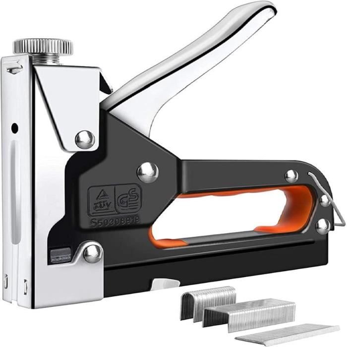 Agrafeuse murale et agrafeuse tapissier manuelle en acier ,agrafeuse ...