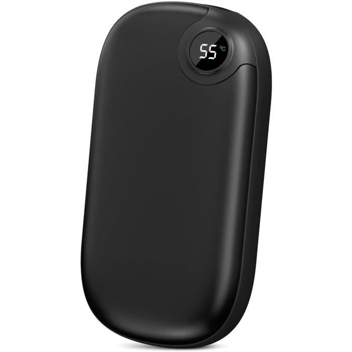 Chauffe-Mains Rechargeable,10000mAh USB Chaufferette Main avec Écran ...
