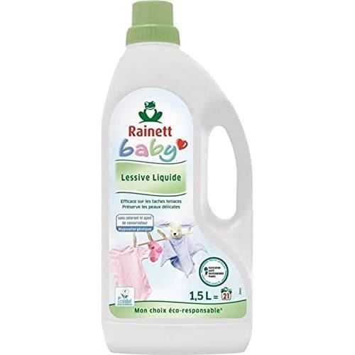 Rainett baby lessive liquide 1,5l (lot de 2) - Cdiscount Electroménager
