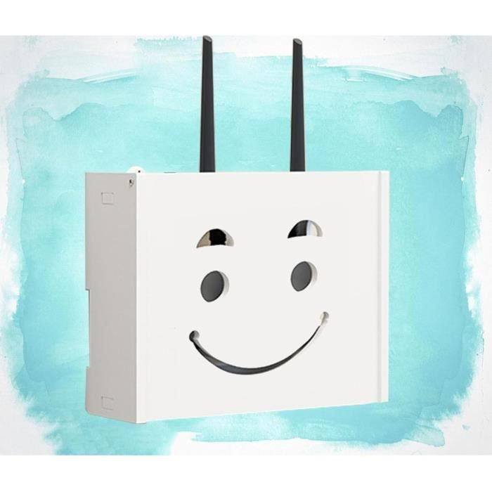 Support Pour Tv Mural Avec Étagère Cache Cable Étagère Tv Set-Top Rack ...