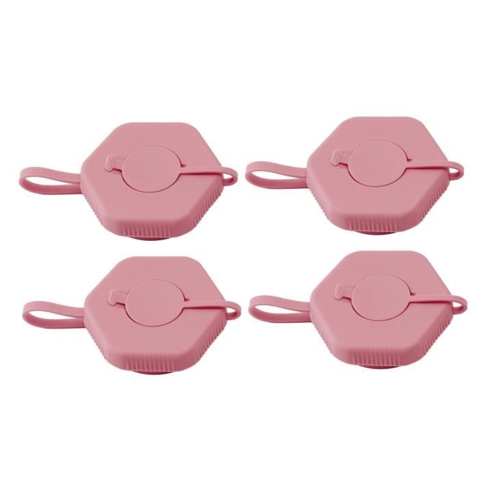 LID -Couvercle en silicone - Lot de 4 couvercles de couvercle de carafe ...