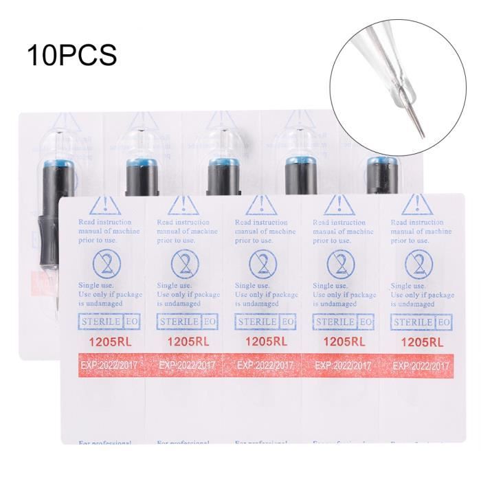 Garosa RM Cartridge Needles Aiguilles de Tatouage de Maquillage Semi ...