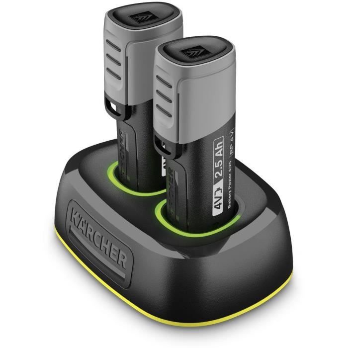 KARCHER - Chargeur rapide Duo 4 V - Cdiscount Electroménager