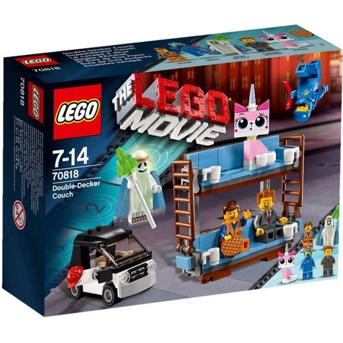 LEGO Movie 70818 Le canapé à deux étages d'Emmet - Cdiscount Jeux - Jouets