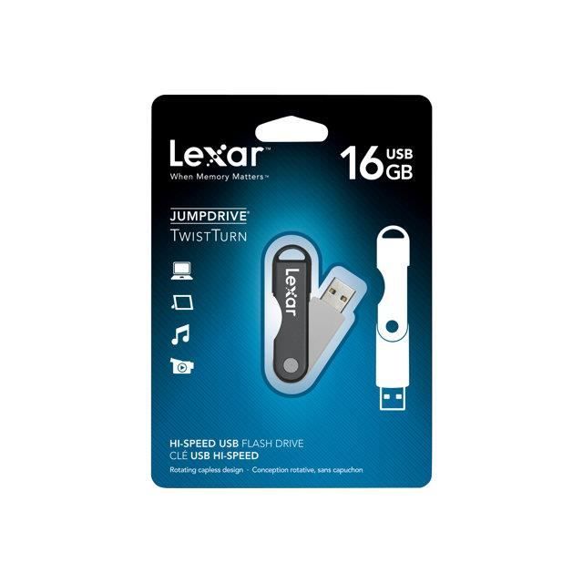LEXAR - JUMPDRIVE TWISTTURN - CLÉ USB - 16 GO - Cdiscount Informatique