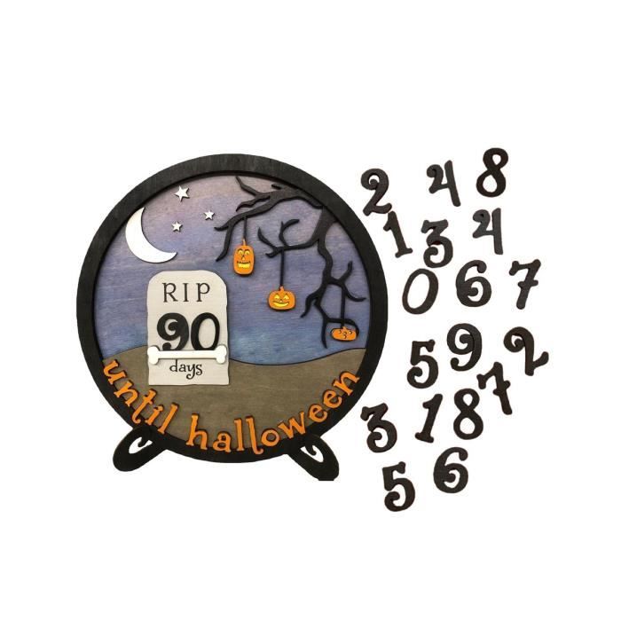 Decoration Pack Halloween Compte à Rebours Creative Compte à Rebours ...