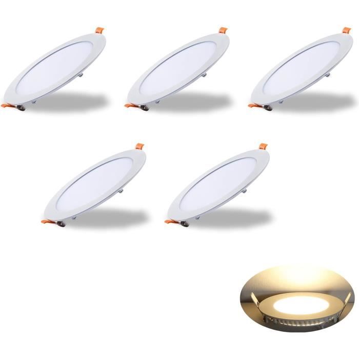 Ultra-plats Panel Slim Spots LED Encastrable Module LED 220V 6W Blanc ...