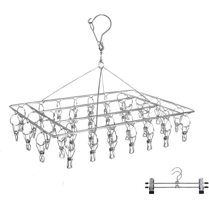 Etendoir Chaussette,DARUITE Séchoir à Chaussettes,Crochet à Linge ...