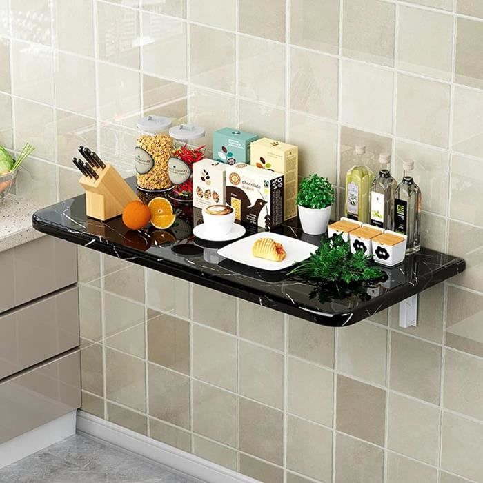 Table Murale Rabattable,Bureau Escamotable,Bureau Murale Pliable,Bureau ...