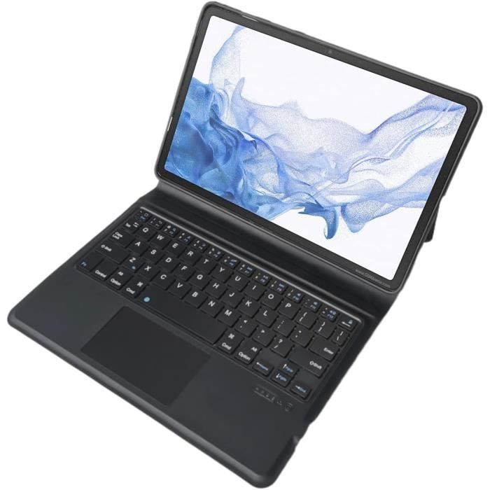 Housse De Clavier Pour Samsung Galaxy Tab S7 11" (Sm-T870-Sm-T875-Sm-T876B), Étui Folio Et ...