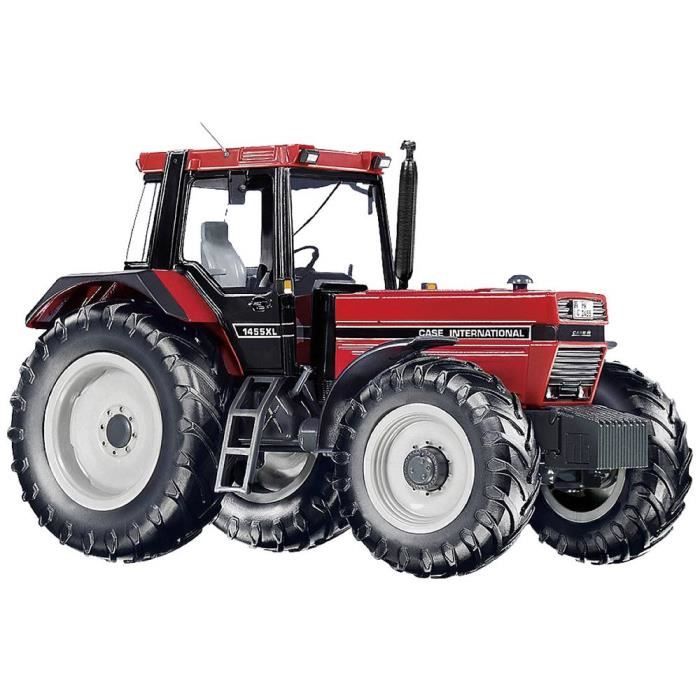 Tracteur Wiking 077861 Echelle I Case IH 1455 XL 1:32 - Jouet Rouge ...