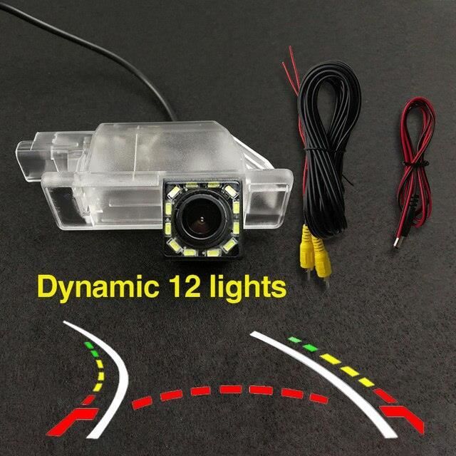 CAMERA DE RECUL,dynamic 12 led--Caméra arrière HD CCD sans fil pour ...