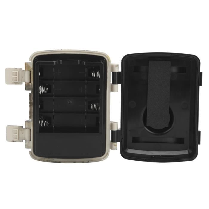 Qiilu Caméra de chasse haute définition PR600 12MP Mini caméra de ...