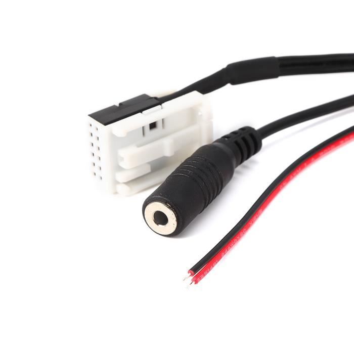 Tbest adaptateur audio pour Mercedes Adaptateur de câble MP3 Audio ...