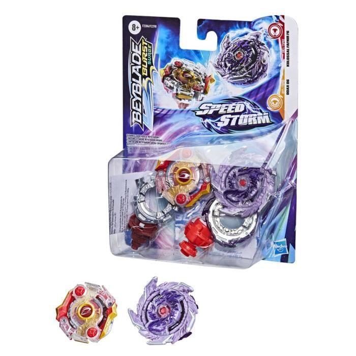 BEYBLADE - Burst Surge Dual Pack - 2 toupies de compétition Speedstorm ...