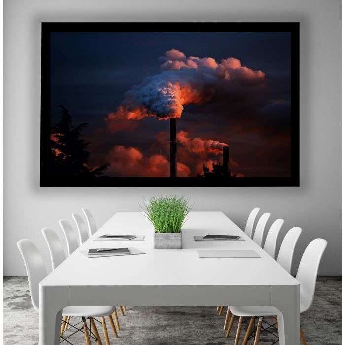Basic Écran De Projection Sur Cadre Avec Système De Montage Facile Et ...